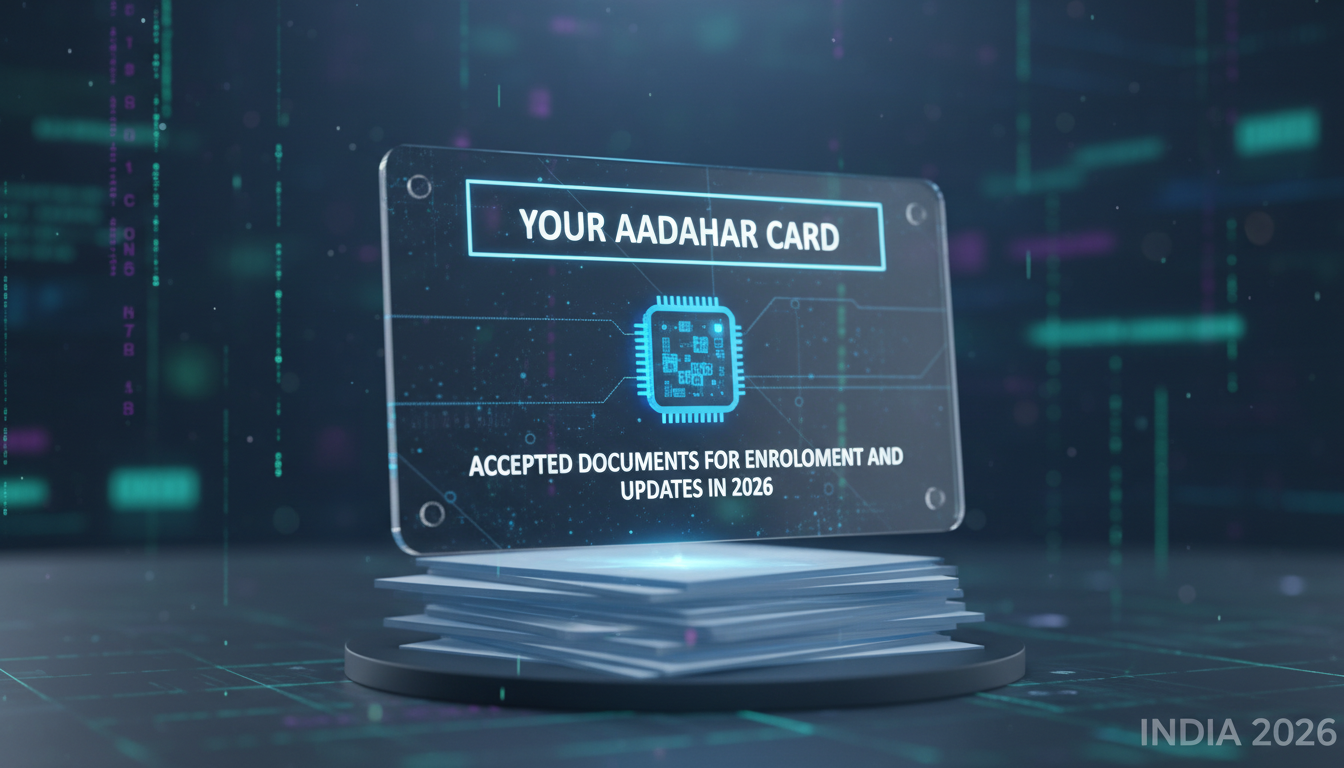 Your Aadhaar Card: Accepted Documents for Enrollment and Updates in ...